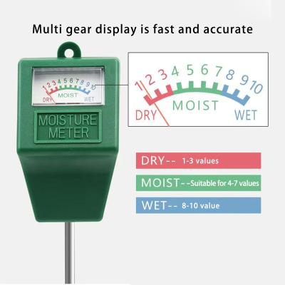 China Garden Farm Soil Thermometer Digital Soil Tester Soil Moisture Meter Tester Portable for sale