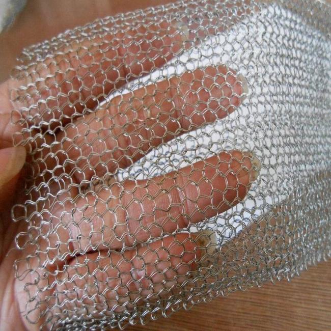 Knitted Stainless Steel Wire Mesh Tube, Gas-Liquid Filter Wire Mesh