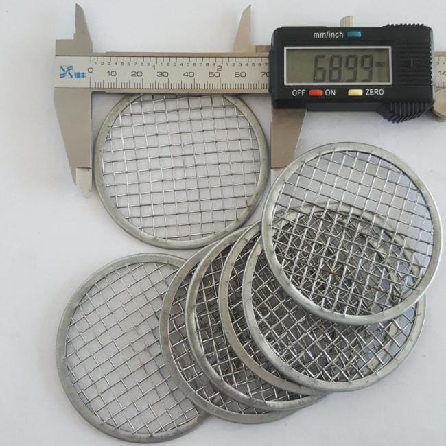 Stainless Steel Ss 304 316L Round Plastic Extruder Plain/Twill/Dutch Woven Filter Wire Mesh Disc