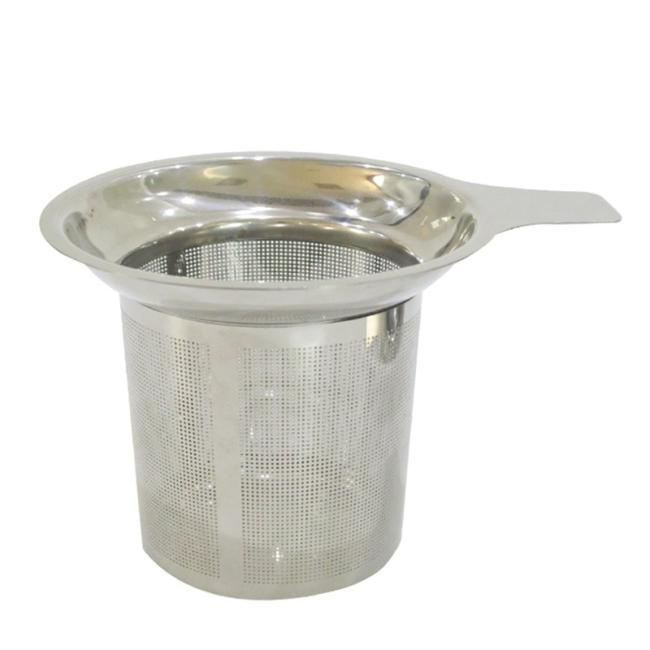 Food Grade Stainless Steel 304 Mesh Loose Tea Infuser Strainer with Double Handle