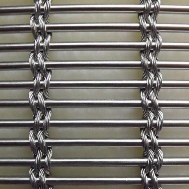Cable and Rod Mesh of Stainless Steel Architectural Wire Mesh for Projects