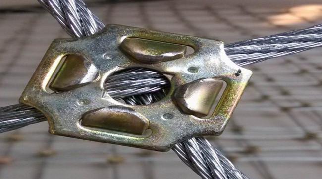 Razor Wire Clip M87 Series Concertina Razor Barbed Wire Fastener Prison Mesh Wire Clips