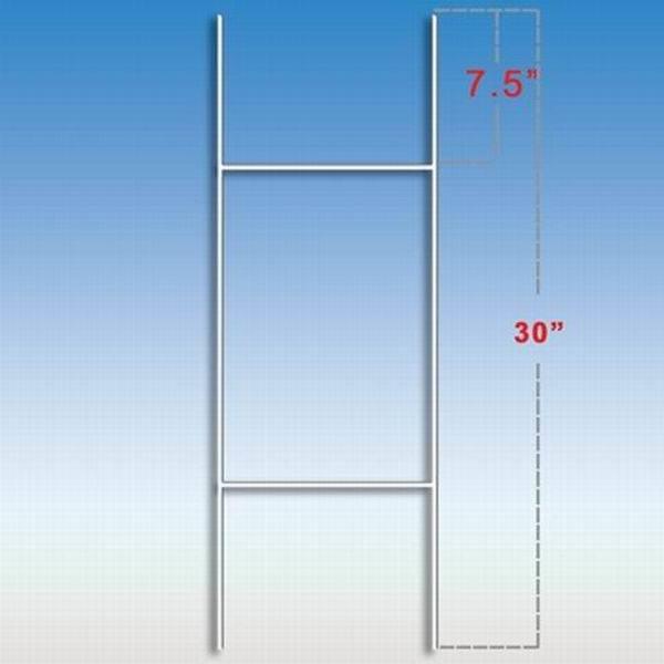 10X30&quot; H Sign Stake, H Frame Wire Stake