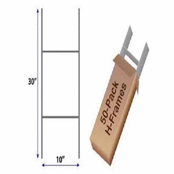 10X30&quot; H Sign Stake, H Frame Wire Stake