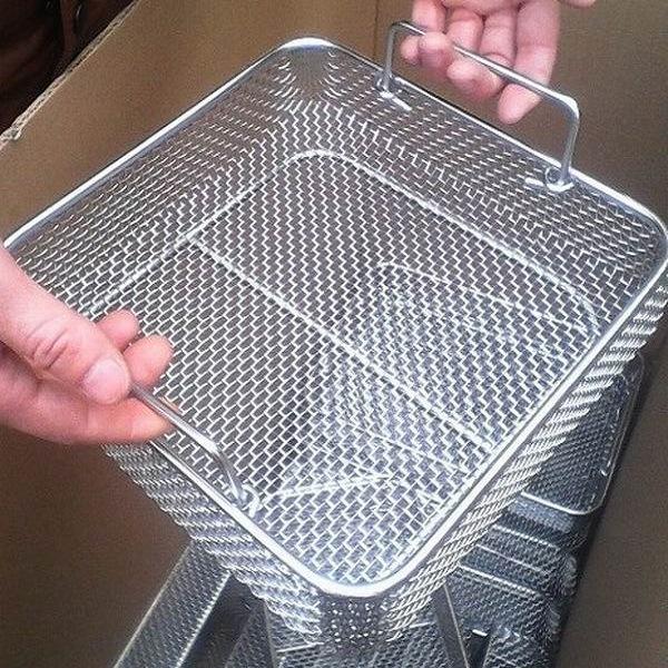 Stainless Steel 304 316 Metal Wire Mesh Filter Basket