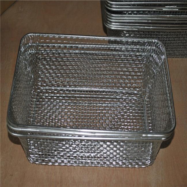 Stainless Steel 304 316 Metal Wire Mesh Filter Basket