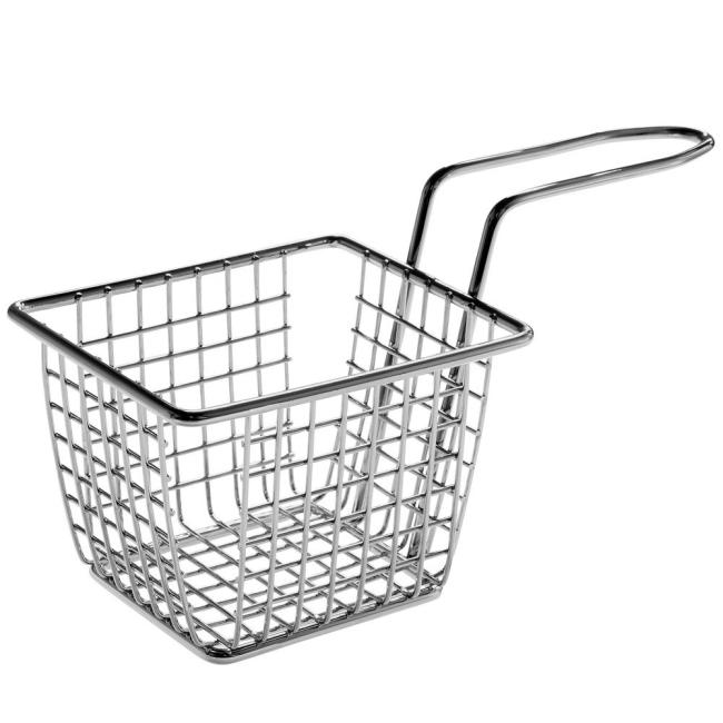 Kitchen Ware Gadget Chicken French Fries Basket Mini Deep Frying Basket Strainer Fry Basket