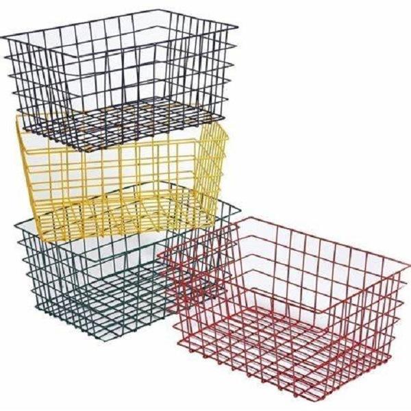 Metal Wire Rectangular Shape Stainless Steel Bread Basket Toast Basket