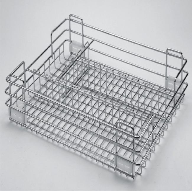 Metal Wire Rectangular Shape Stainless Steel Bread Basket Toast Basket