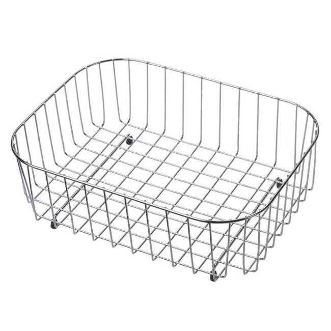 Metal Wire Rectangular Shape Stainless Steel Bread Basket Toast Basket
