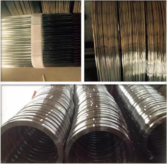 2.4X3.0mmm (17/15) 1000m 1250m Oval Galvanized Wire
