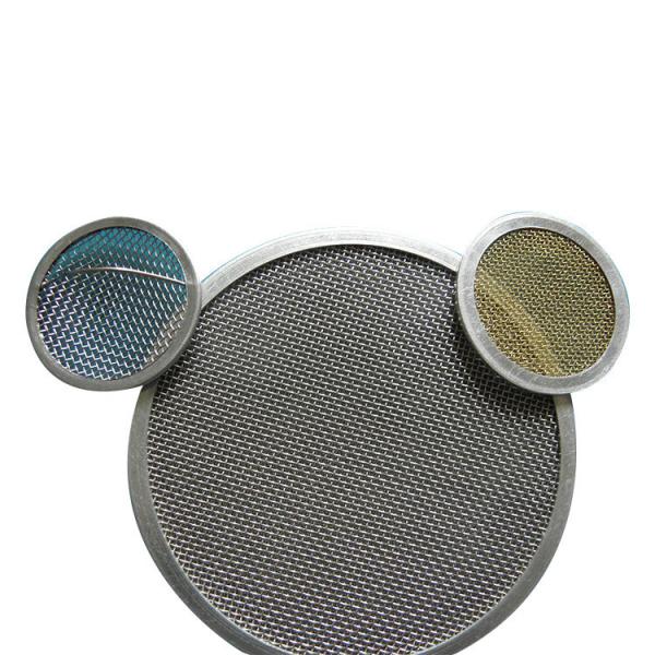 Quality Covered-Edge Single/Multi-Layer Stainless Steel Mesh Filter Discs for sale