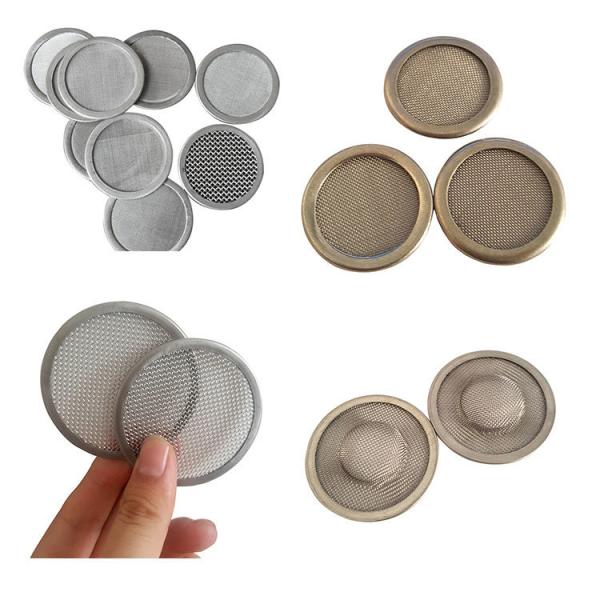 Quality 304 316 Stainless Steel Woven Wire Mesh Multi Layer Extruder Screen Filter Discs for sale
