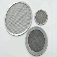 China Spot Welded Packs Wire Mesh Filter Disc 1-300 Micron 316L Stainless Steel for sale
