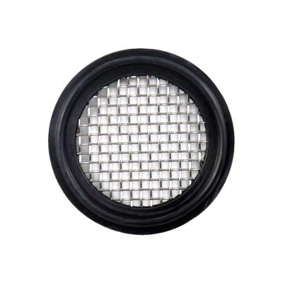 China Silicone Rubber Filter Gasket Flat Filter Oil Seal 304 Steel Filter 40 Mesh for sale