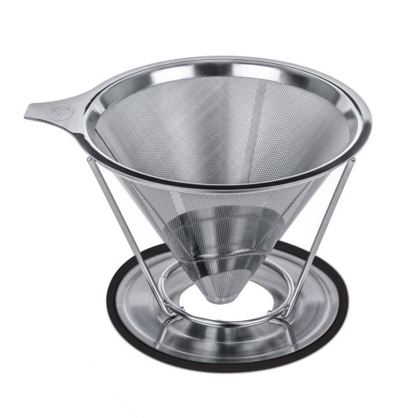 Quality Hot Sale Stainless Steel Pour Over Coffee Filter V60 Coffee Dripper for sale