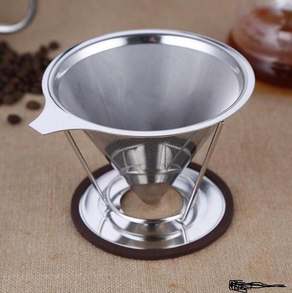 Quality Amazon Metal Mesh Strainer Reusable Stainless Steel Coffee Maker Stand Lid Pour for sale
