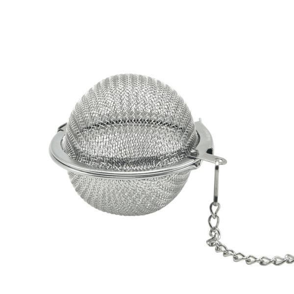 Quality Food Grade Stainless Steel 304 Mesh Loose Tea Infuser Strainer with Double for sale