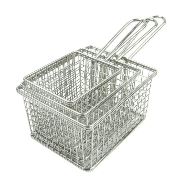 Quality Kitchen Ware Gadget Chicken French Fries Basket Mini Deep Frying Basket Strainer for sale