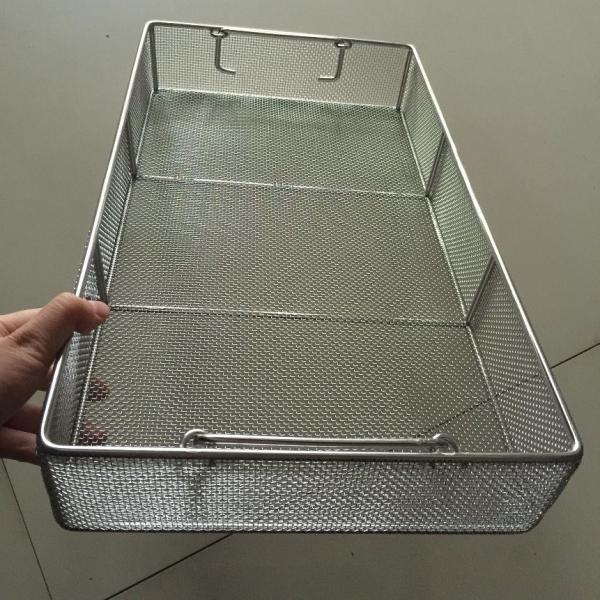 Quality Stainless Steel Disinfection Mesh Basket/Laboratory Wire Mesh for sale