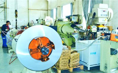 Cina EI transformer core with low iron loss silicon steel material ei lamination and delivery in vendita