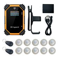 China GPS Security Guard Tracking System Solution Suction Charging Port 100g for sale