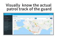 China Digital Gps Guard Tour System Software Provided Security Patrolling Web Based for sale