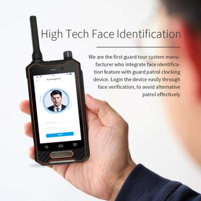 Cina sistema di sicurezza della pattuglia di giro della guardia di 2G 3G 4G con l'identificazione del fronte della macchina fotografica della torcia elettrica in vendita