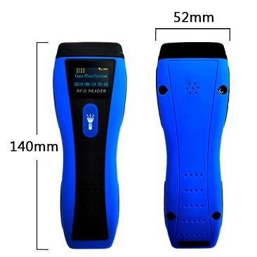 Cina Sistema di monitoraggio del tour della guardia di sicurezza RFID Batteria ad alta capacità Lettura automatica 140x42x28mm in vendita