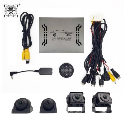 China Heavy-duty 360° Car Panoramic Camera System with night Version AHD View for sale