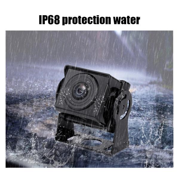 Rear view mirror monitor ODM IP68 Harvester Car Security Camera Kit For Navigation All In One Display