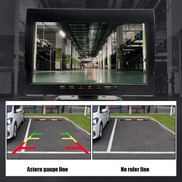 Rear view mirror monitor ODM IP68 Harvester Car Security Camera Kit For Navigation All In One Display
