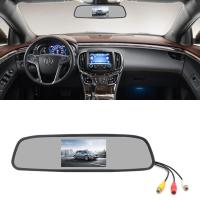 China KINGCROWN 4.3 Inch LCD Rear View Mirror Monitor with 300cd/m² Brightness and Dual AV Inputs for sale