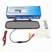 China KINGCROWN 4.3 Inch LCD Rear View Mirror Monitor with 300cd/m² Brightness and Dual AV Inputs for sale