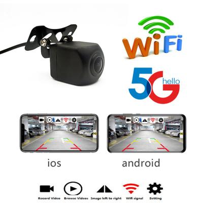 China DC12V Universal Waterproof Android WiFi Car Reversing Camera HD Rear View Night Vision OEM ODM for sale