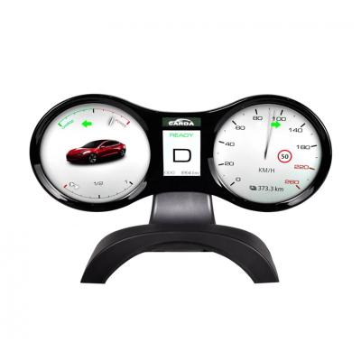 China Tesla Model 3 Model Y Universal 12.3 inch LCD Dashboard Display with 1920*720 Resolution and Multi-interface Integration for sale