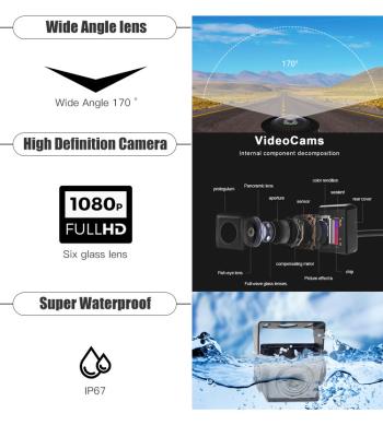 China ODM Night Vision Car Camera Seamless Auto Vehicle Security 360 Bird View System for sale