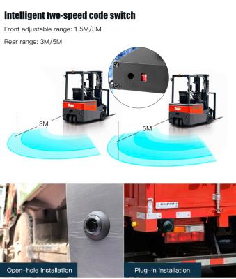 中国 トラックのためのIP67レーダーの探知器の盲点のモニターの駐車センサー システム ブザーの発信音 販売のため