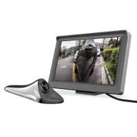 China AHD CVBS Switcher Cable for Left Right Side View Backup Camera 12-24V 5 Inch LCD for sale