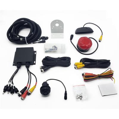 China 4 Probe LCD Display Reversing Radar IP67 Waterproof Parking Sensor System for Vehicles for sale