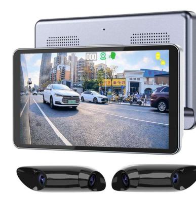 China Dual-Lens 1080P Electronic Rearview Mirror 6 Inch High-Bright Display Ultra-Slim Aluminum Body Waterproof Vehicle Rear View Mirror Camera for Cars for sale