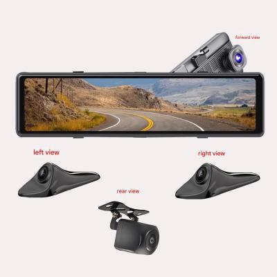 China 4CH Car DVR Truck Dash Camera Black Box Streaming Video Recorder Night Vision 4 Split Display Special Bracket OEM ODM for sale