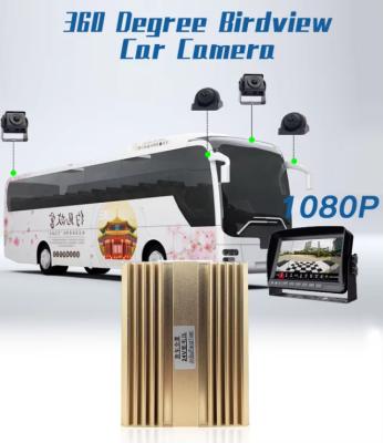 China 360 Degree Bird View Camera System with IP67 Waterproof HD 1080P and 170° Ultra Wide Viewing Angle for Full Surround View Panoramic Monitoring for sale
