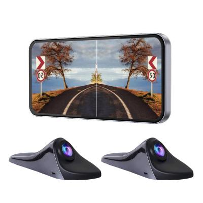 China 5 Inch Screen Blind Spot Monitoring System with 120 Degree View Angle and Turn Signal Trigger Side View Camera Kit for sale