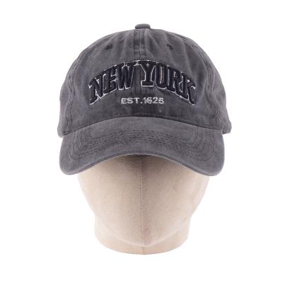 China Wholesale High Quality COMMON Cotton New York Embroidery Baseball Cap Sports Cap Men's Hat Sports Trucker Hat for sale