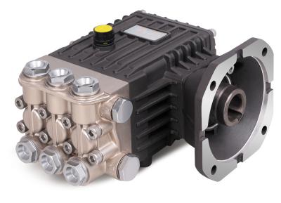 China FLOWMONSTER high effective washer pump 3WZ-2014CA Nickel plated high pressure triplex plunger pump 200Bar 19LPM for sale