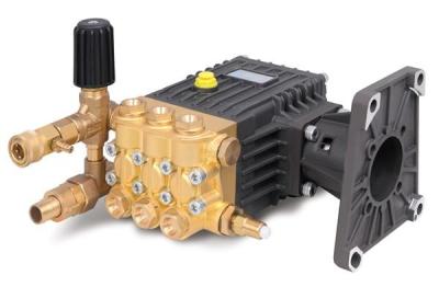 China FLOWMONSTER gasoline/diesel engine drive washer pump 3WZ-1807D1A brass high pressure triplex plunger pump 250Bar 15LPM for sale
