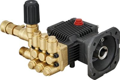 China FLOWMONSTER electric washer pump PC-1034 brass high pressure triplex plunger pump 80Bar 9.5LPM for sale