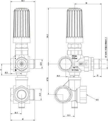 China FLOWGUARD unloader valve with by-pass VC for sale