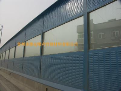 China Modular Highway Sound Barrier Walls Fire Resistant Railway Noise Barriers Customized for sale